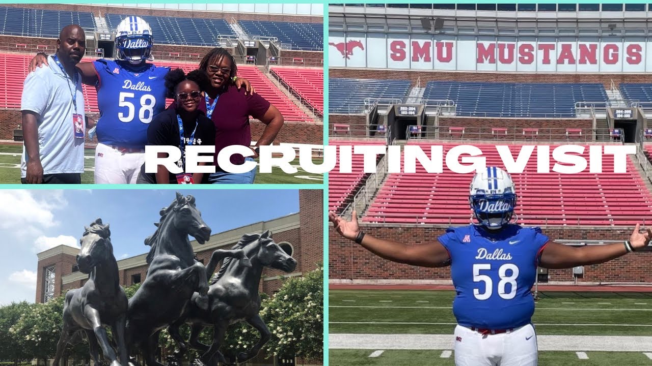 VISITING SMU | CAMPUS TOUR | HIGH SCHOOL ATHLETE |TEXAS FOOTBALL - YouTube