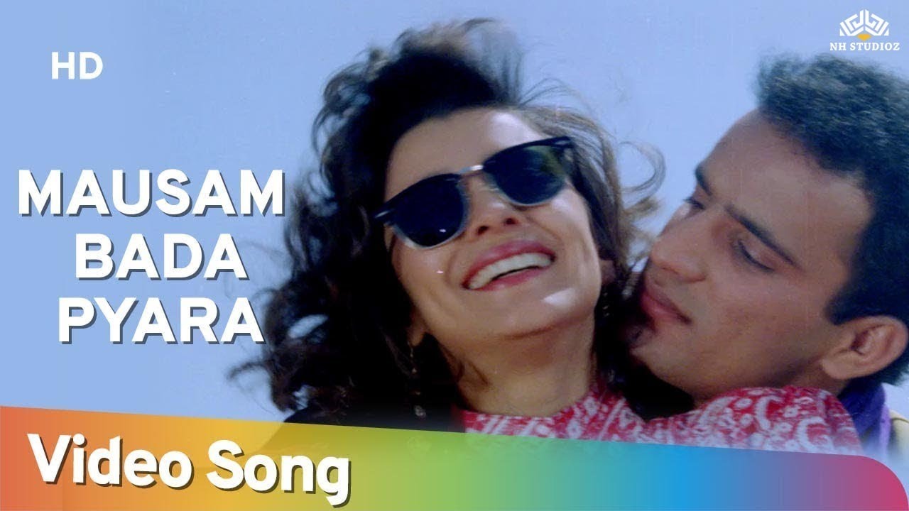 Mausam Bada Pyaara (HD) | Shobha Joshi, Sudesh Bhosle | Bechain (1993 ...