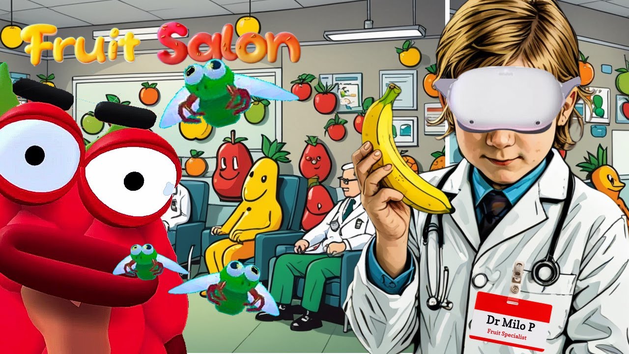 Fruit Salon VR! Pears or Raspberries? - YouTube