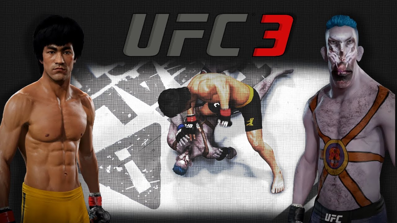 Bruce Lee vs. Scary Bastard - EA sports UFC 3 - YouTube