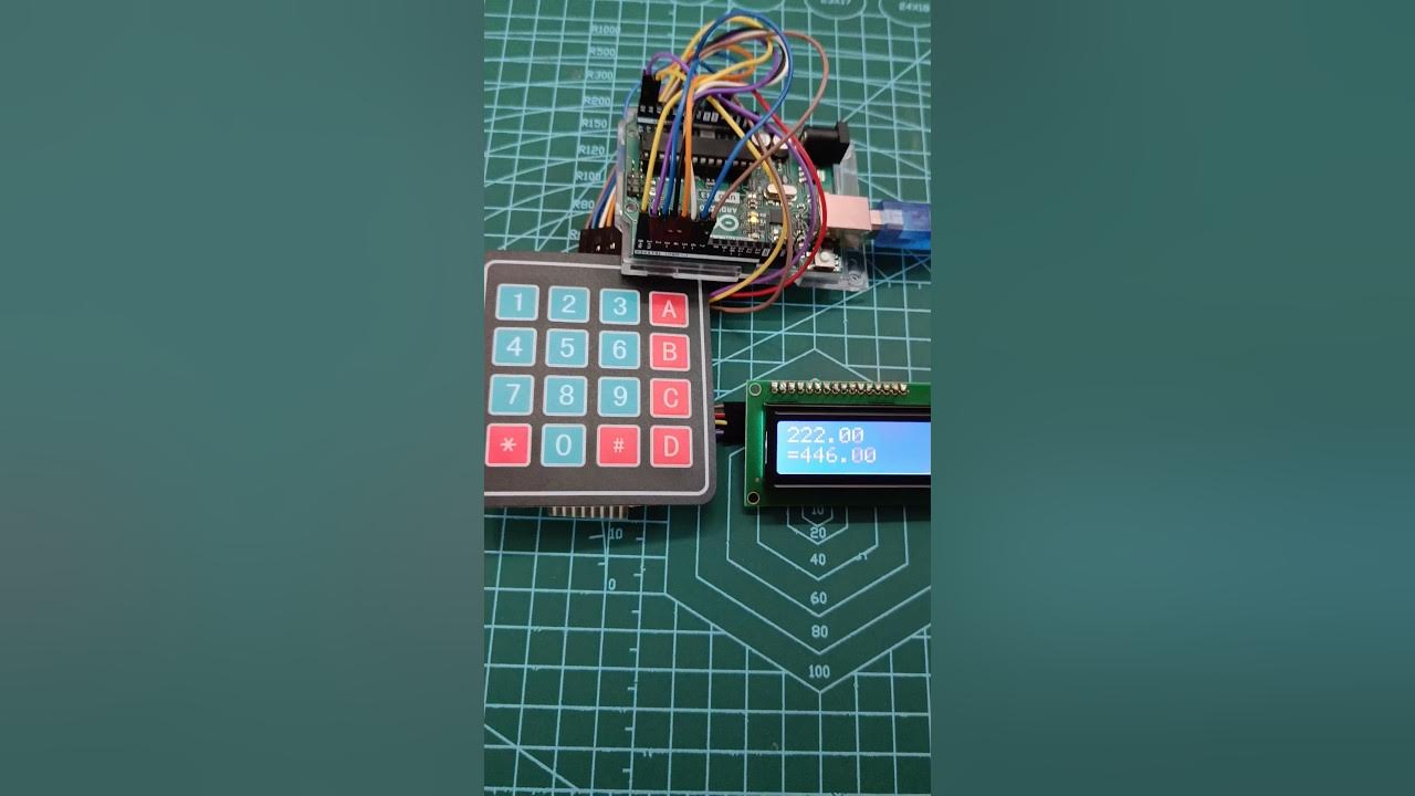 How To Make Calculator Using Arduino Arduino Project Arduino Calculator Diy Diyprojects