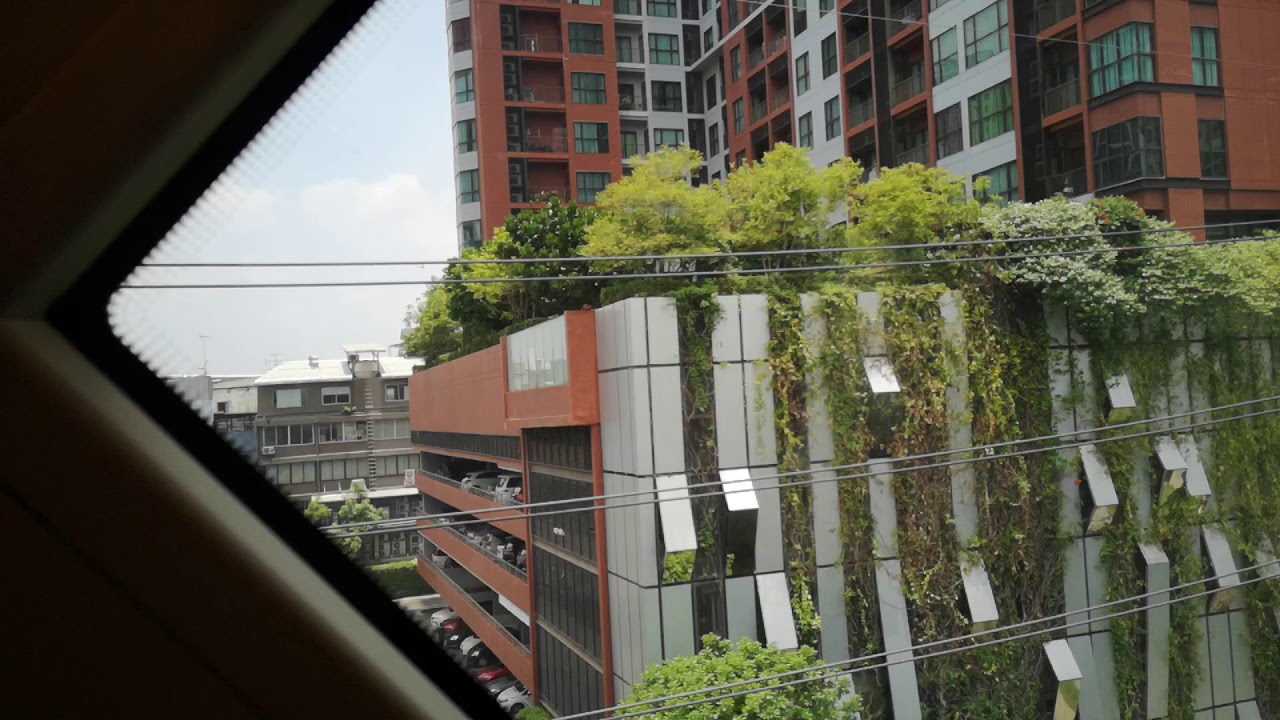 BTS Skytrain『EMU-A1』From Onnut Station to Phra Khanong Station「Car 31 ...