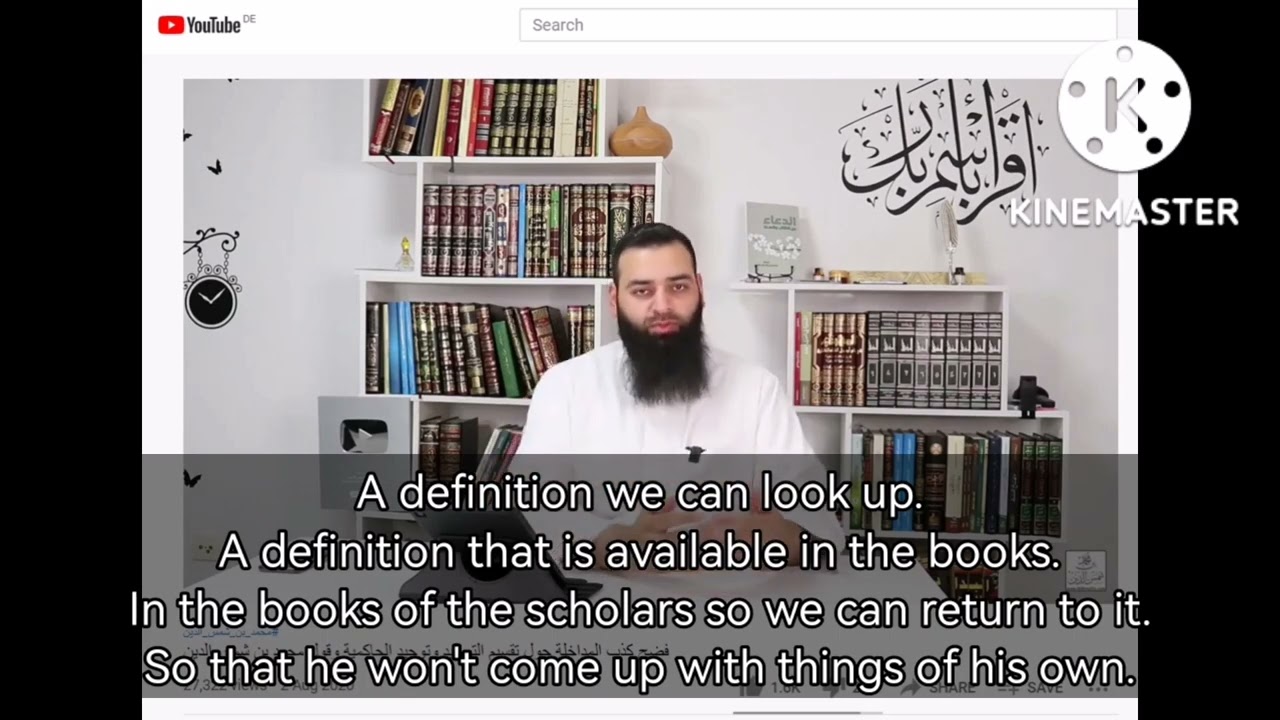 Is Tawheed al Haakimiyyah Bid'ah? - Shaykh Muhammad bin Shams ad Deen - YouTube