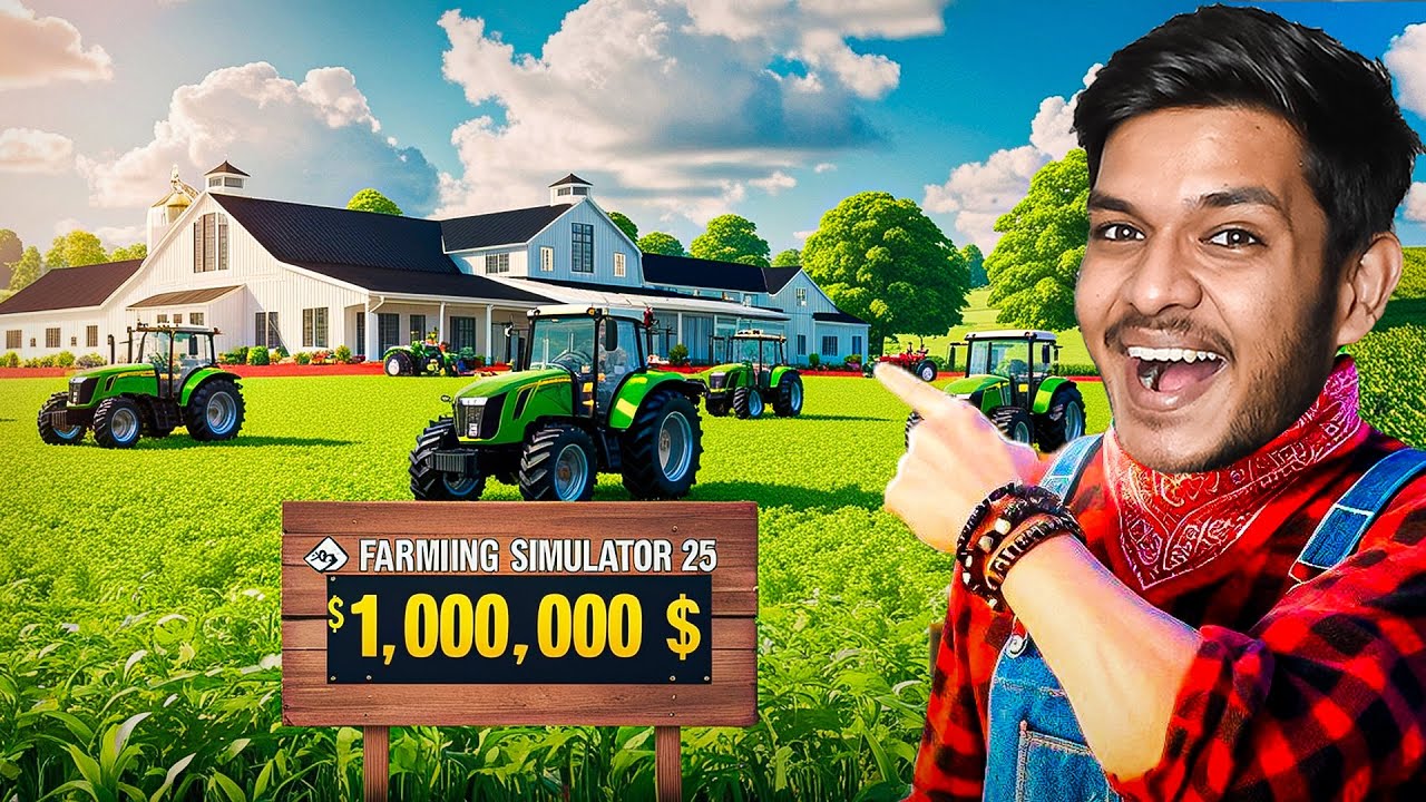I Bought the Most EXPENSIVE Field in Farming Simulator 25! #43 - YouTube