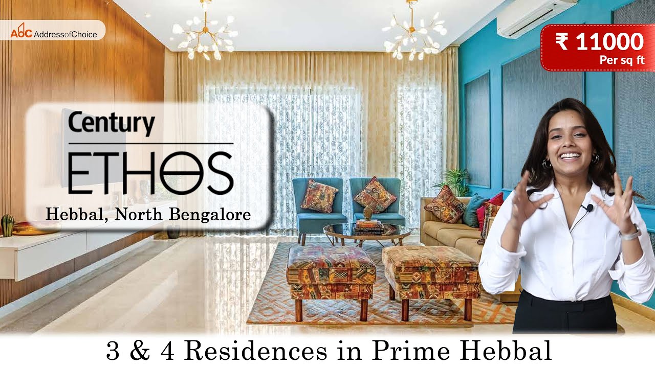Century Ethos in Hebbal, North Bangalore - 3/4 BHK Flats in Bangalore - YouTube