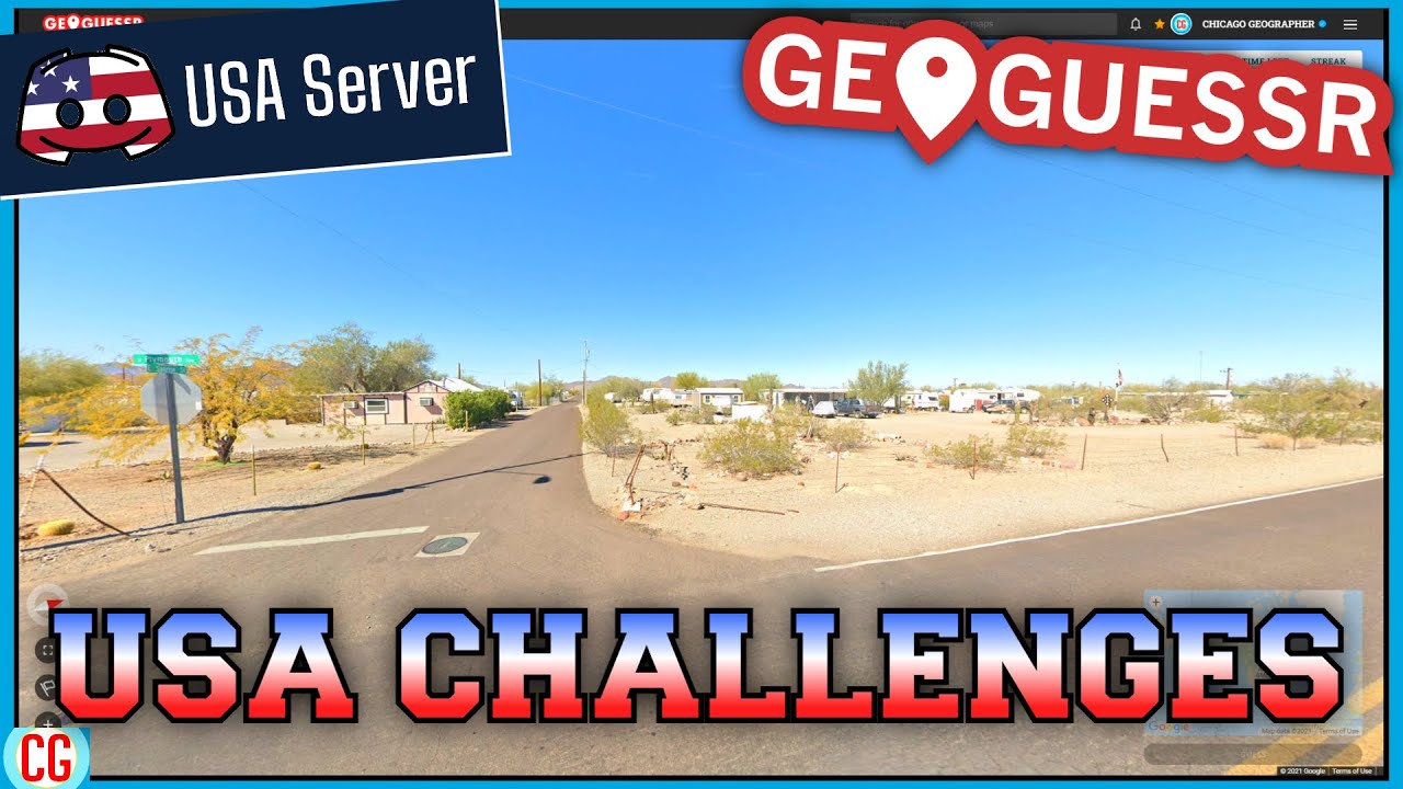 Playing GeoGuessr Challenges from the USA GeoGuessr Discord Server ...