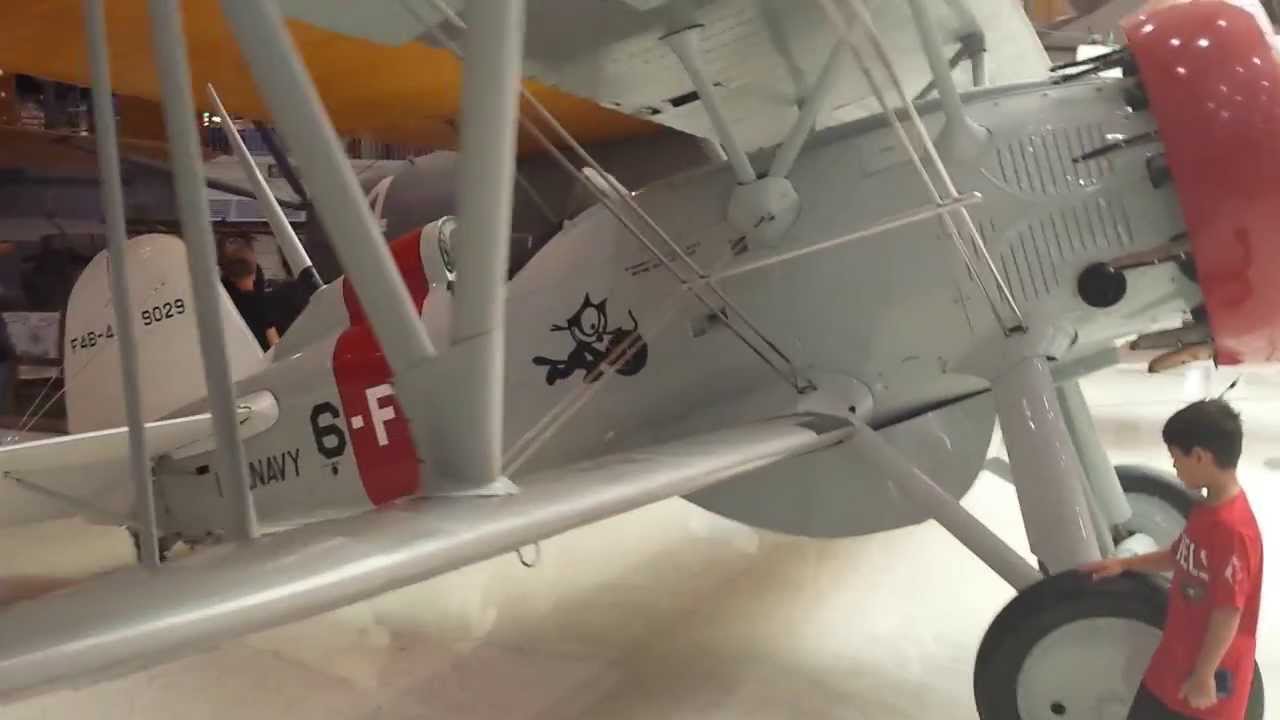 Boeing F4b 4 At The Pensacola Naval Aviation Museum Youtube