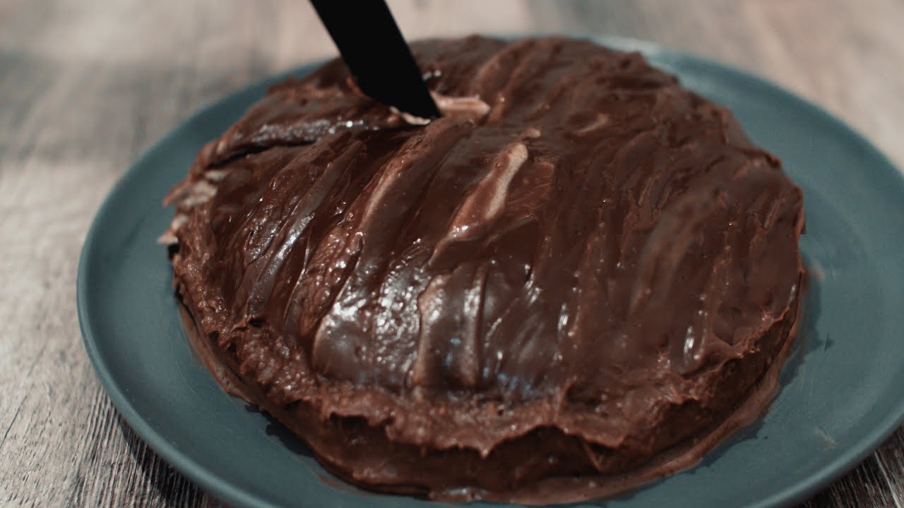 Rustic Chocolate Cake - YouTube