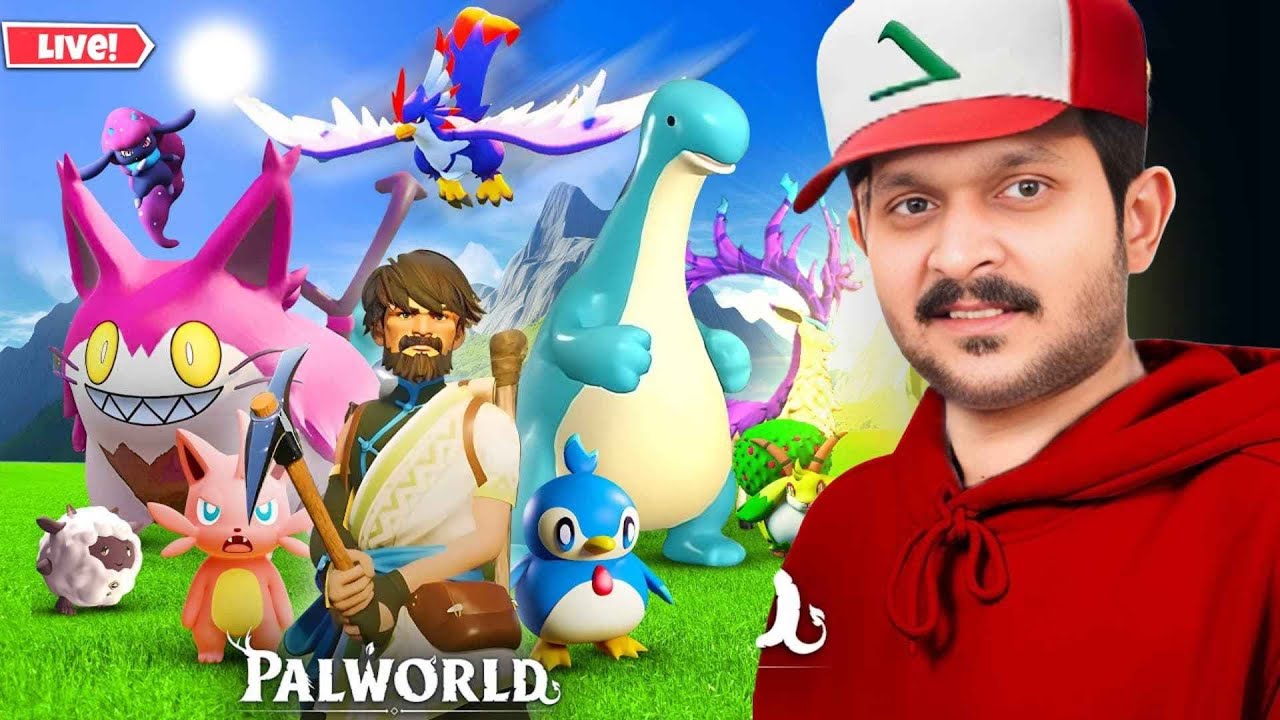 Last Day Palworld Co-Op Day 24 Hindi Marathi Stream #palworld # ...