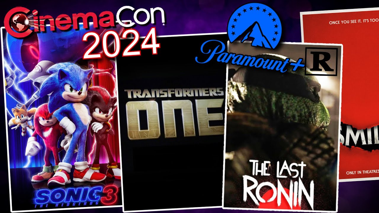 TRAILER SONIC 3, TRANSFORMERS ONE, SMILE 2 y Más CINEMACON (2024 ...
