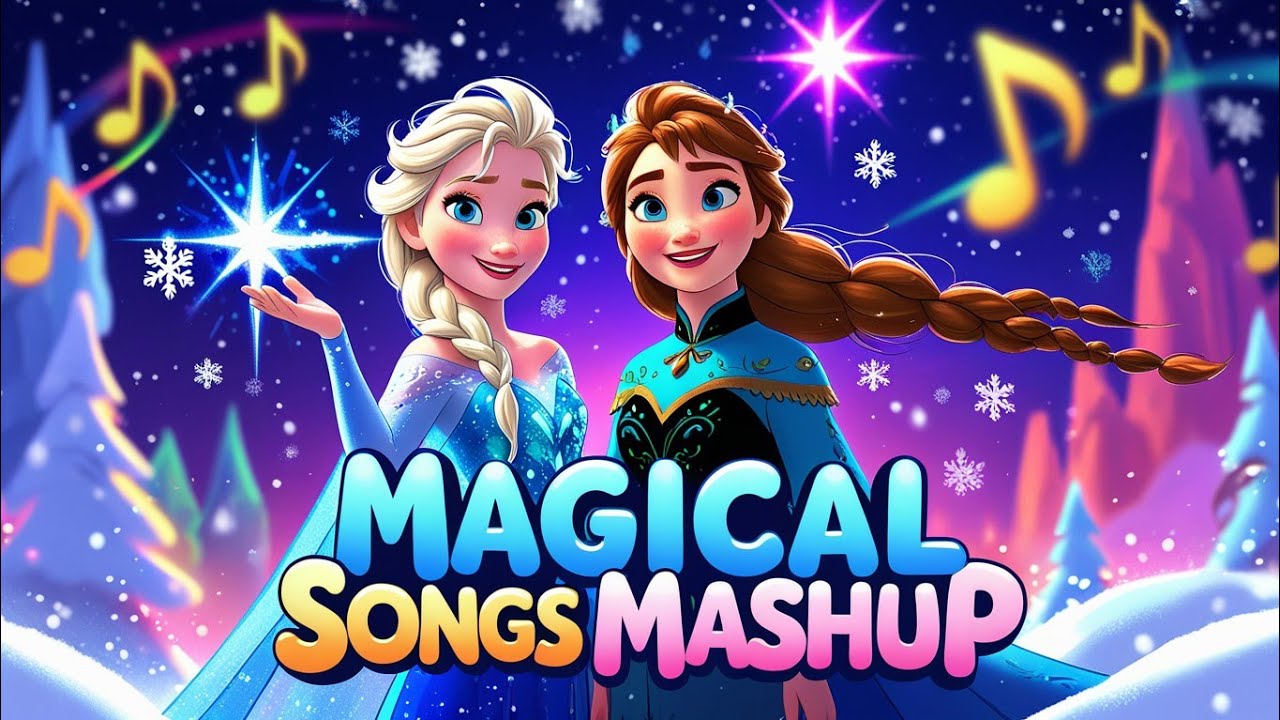 🆕🎵 Magical Frozen Songs Mashup | Elsa & Anna’s Enchanted Story Music ...