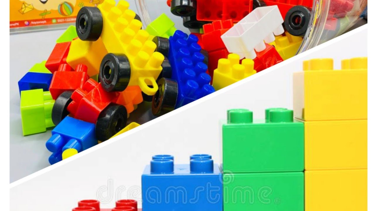 1 to 10 number |How to make numbers with blocks for kids - YouTube