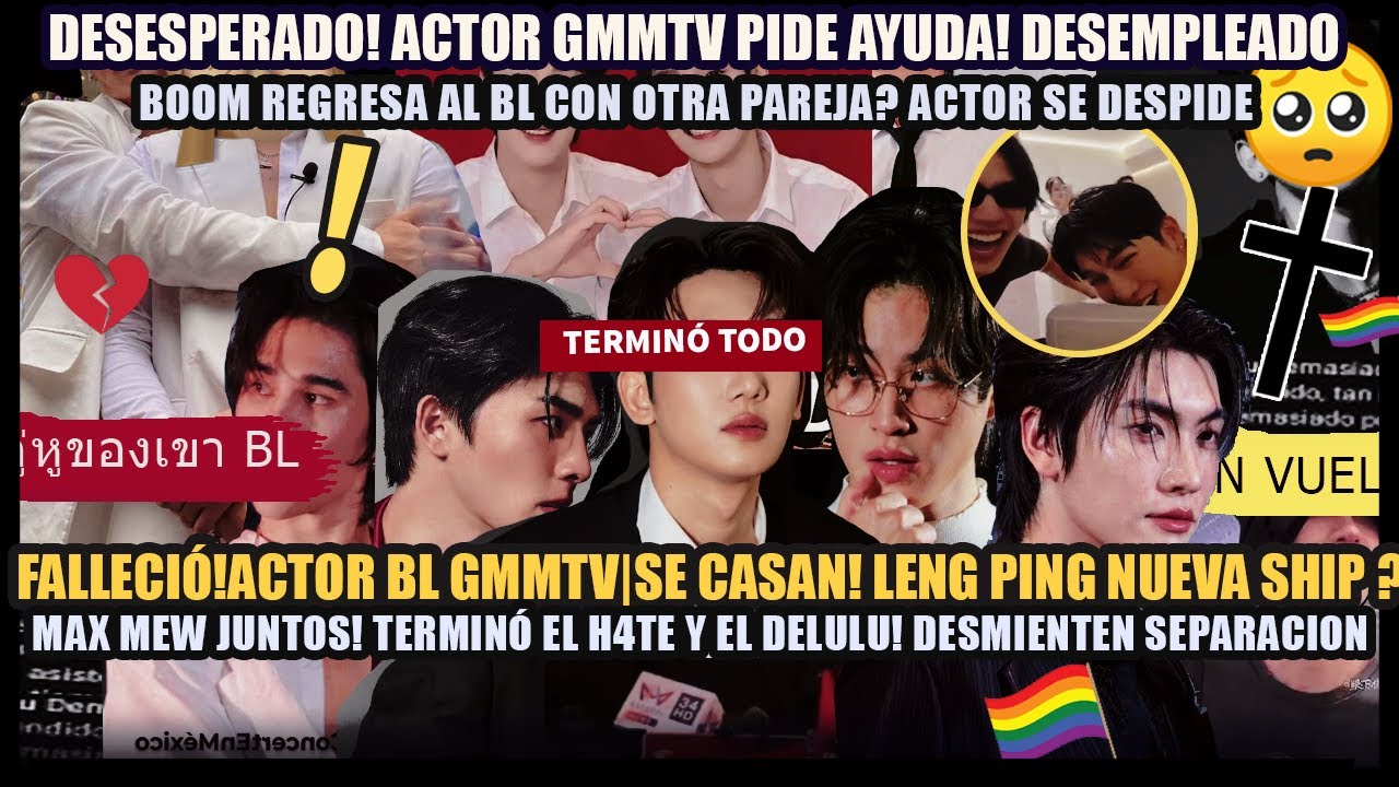 FALLECIÓ!ACTOR BL GMMTV|SE CASAN! MAX MEW JUNTOS!NUEVA SHIP BL! #yinwar ...