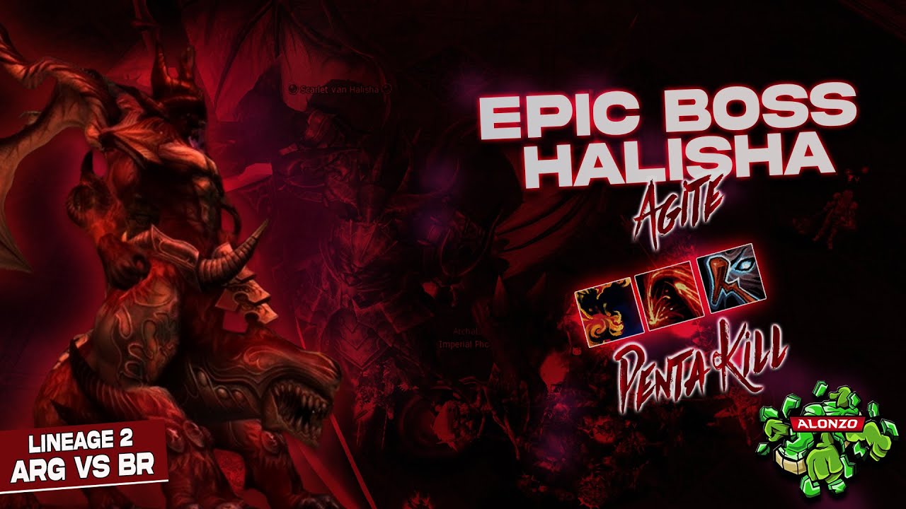 Epic Boss: Halisha - L2 Arg vs Br - YouTube