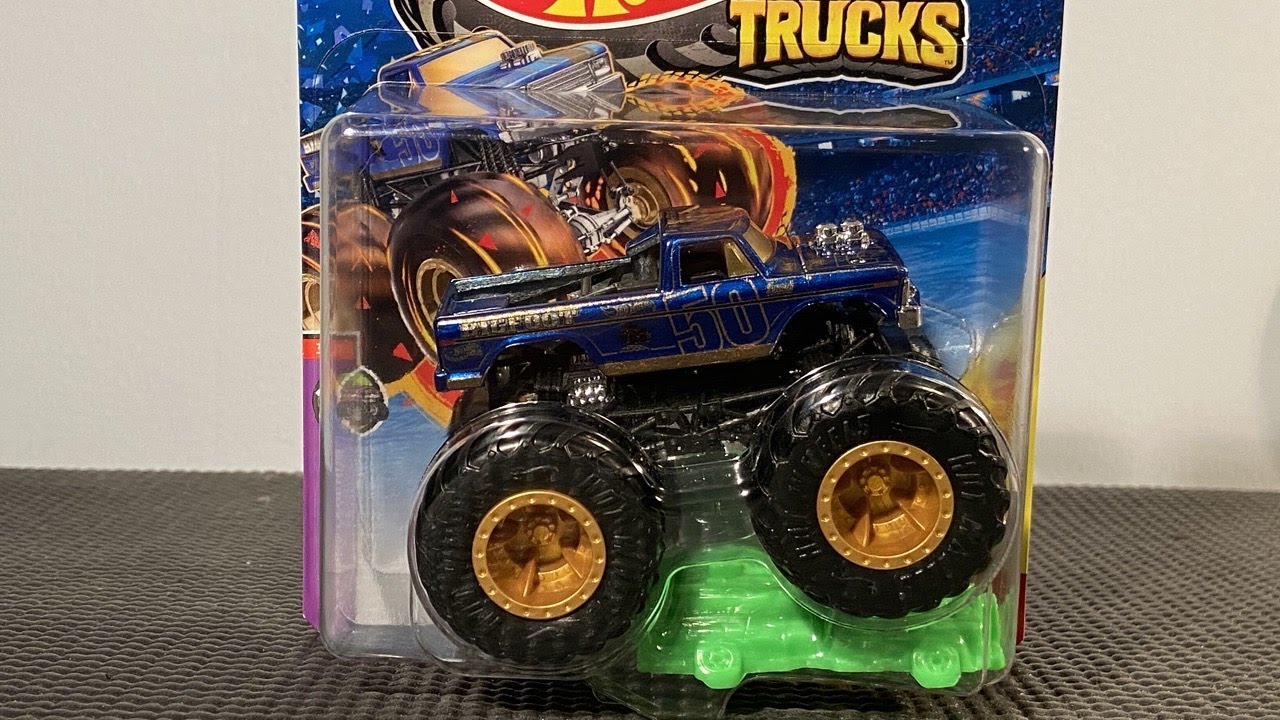 Hot Wheels Monster Trucks BIGFOOT 50th Anniversary - YouTube