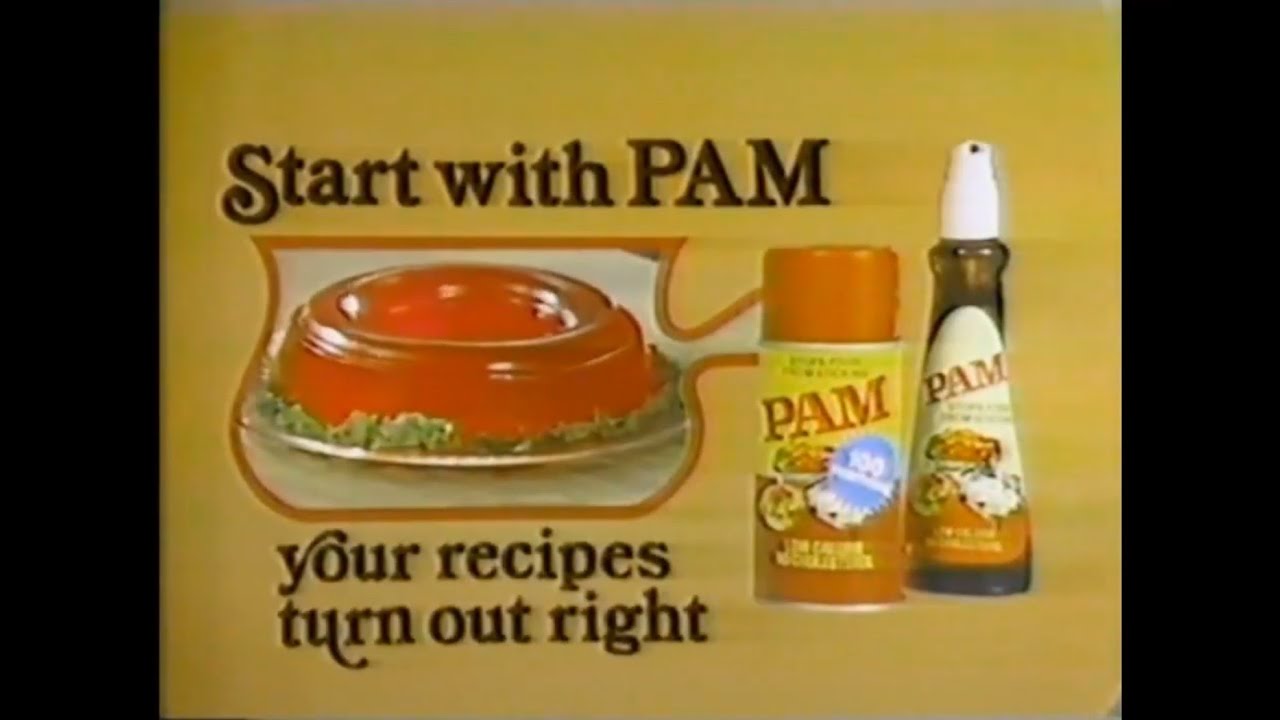 PAM Holiday Cooking Commercial (1979) - YouTube
