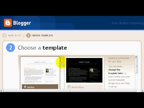 Using Blogger Blogs to sell Clickbank marketplace products - YouTube