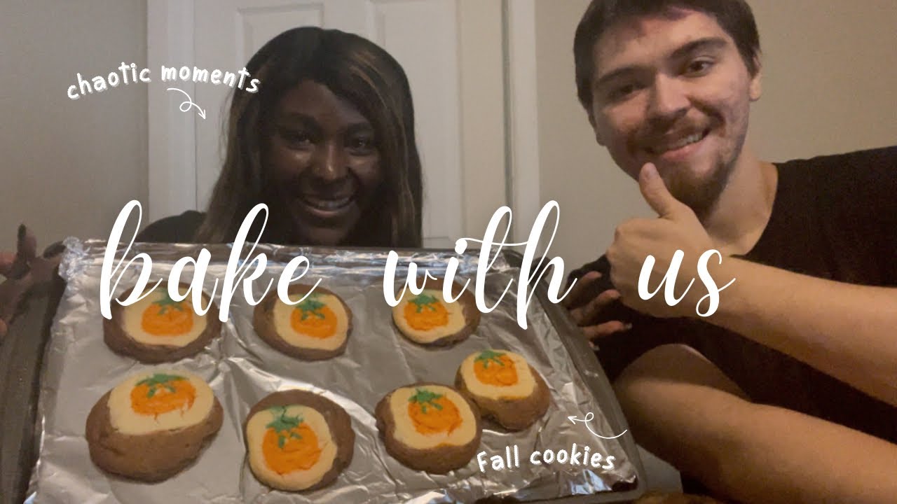 baking viral fall cookies *chaotic* - YouTube