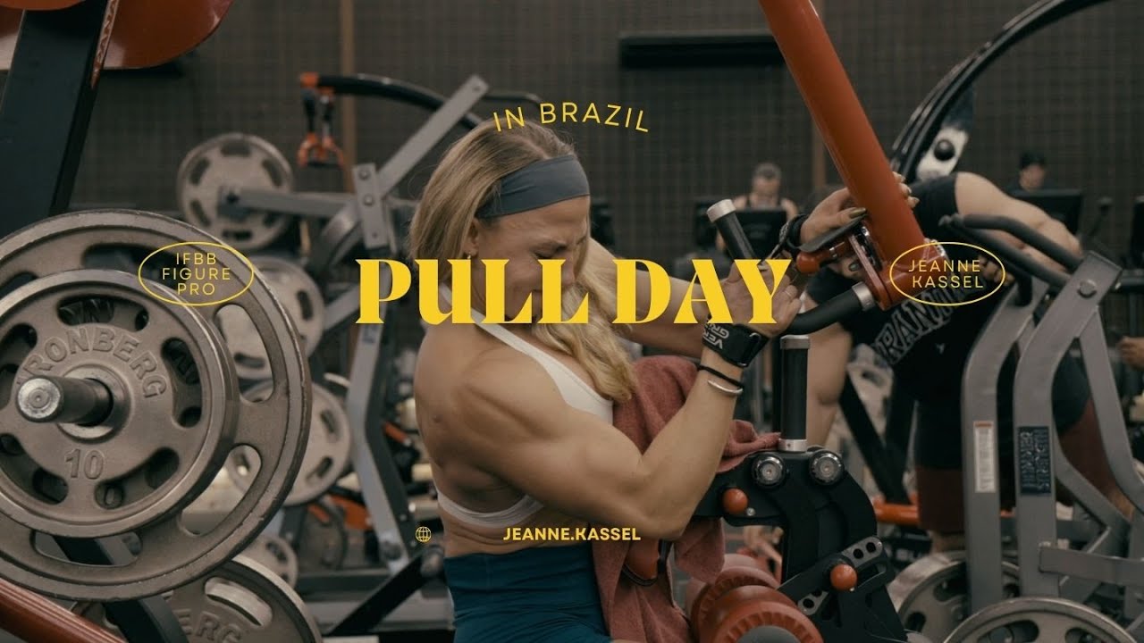 FULL PULL DAY & POSING IN BRAZIL - IFBB FIGURE PRO - YouTube