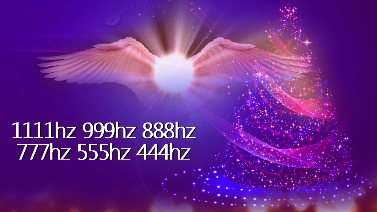 Christmas Music with Angel Frequencies 444hz, 555hz, 777hz, 888hz ...