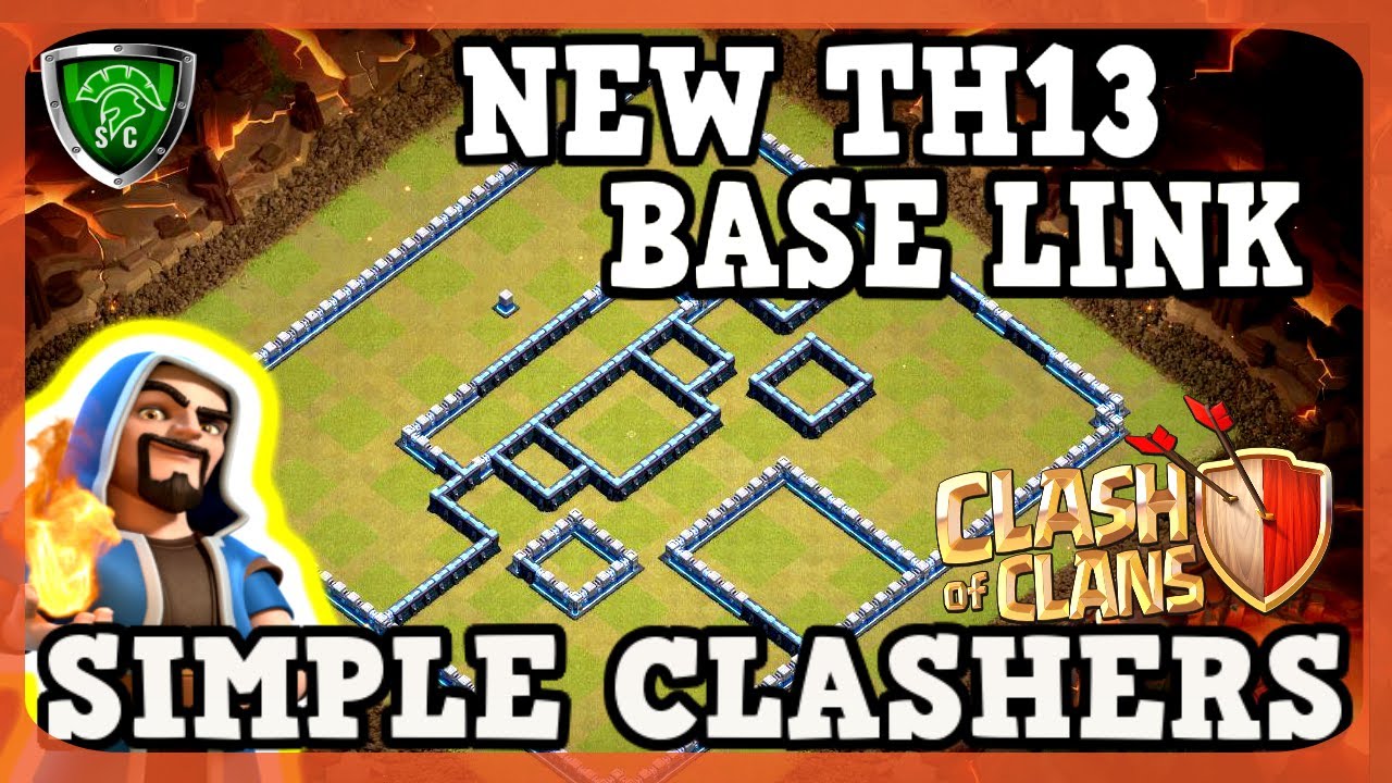*Superb*New th13 ring base with link for legend/war 2020 town hall 13 ...