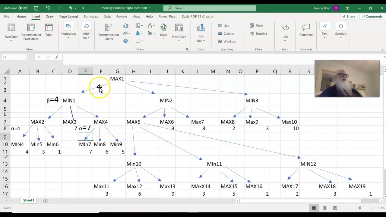 AI- an example of alpha-beta - YouTube