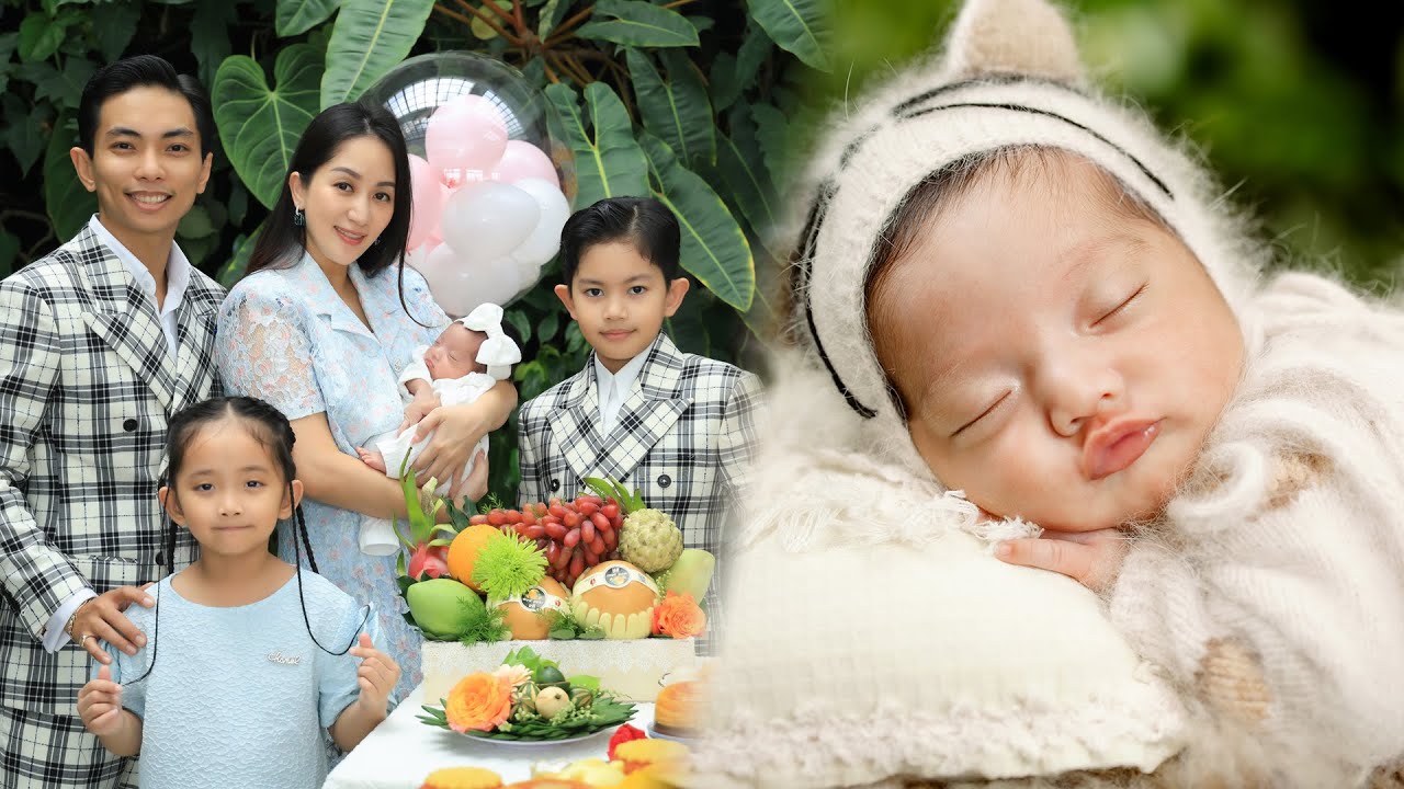 Đầy tháng của Lisa Thùy Linh | Khánh Thi Phan Hiển Family - YouTube