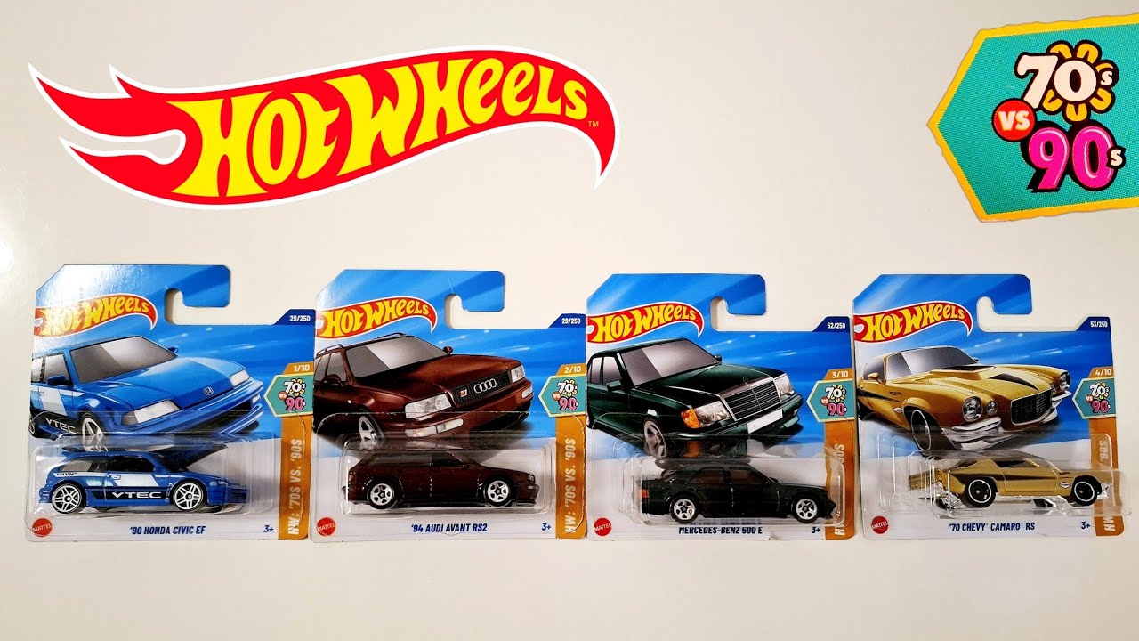Hot Wheels 70 vs. 90 unboxing 2025 - YouTube
