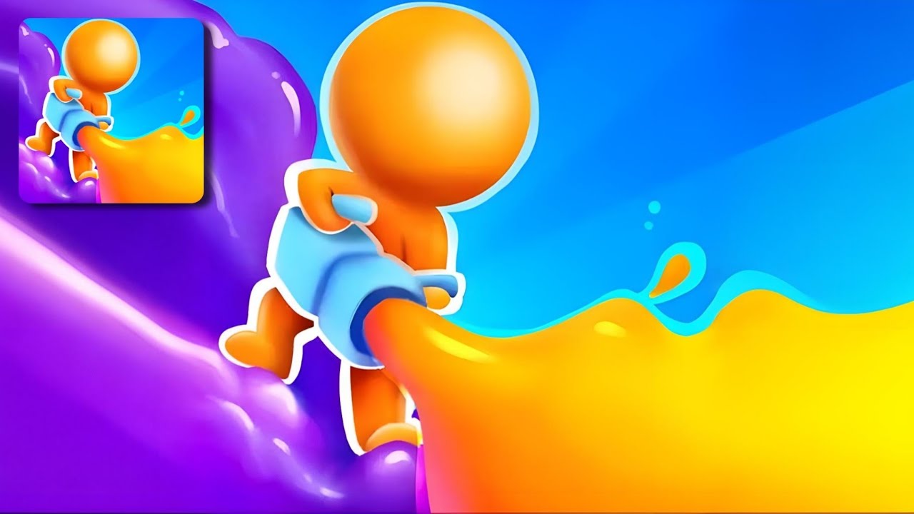 Dye Hard - Colour War - Gameplay Walkthrough (IOS, Android) - YouTube