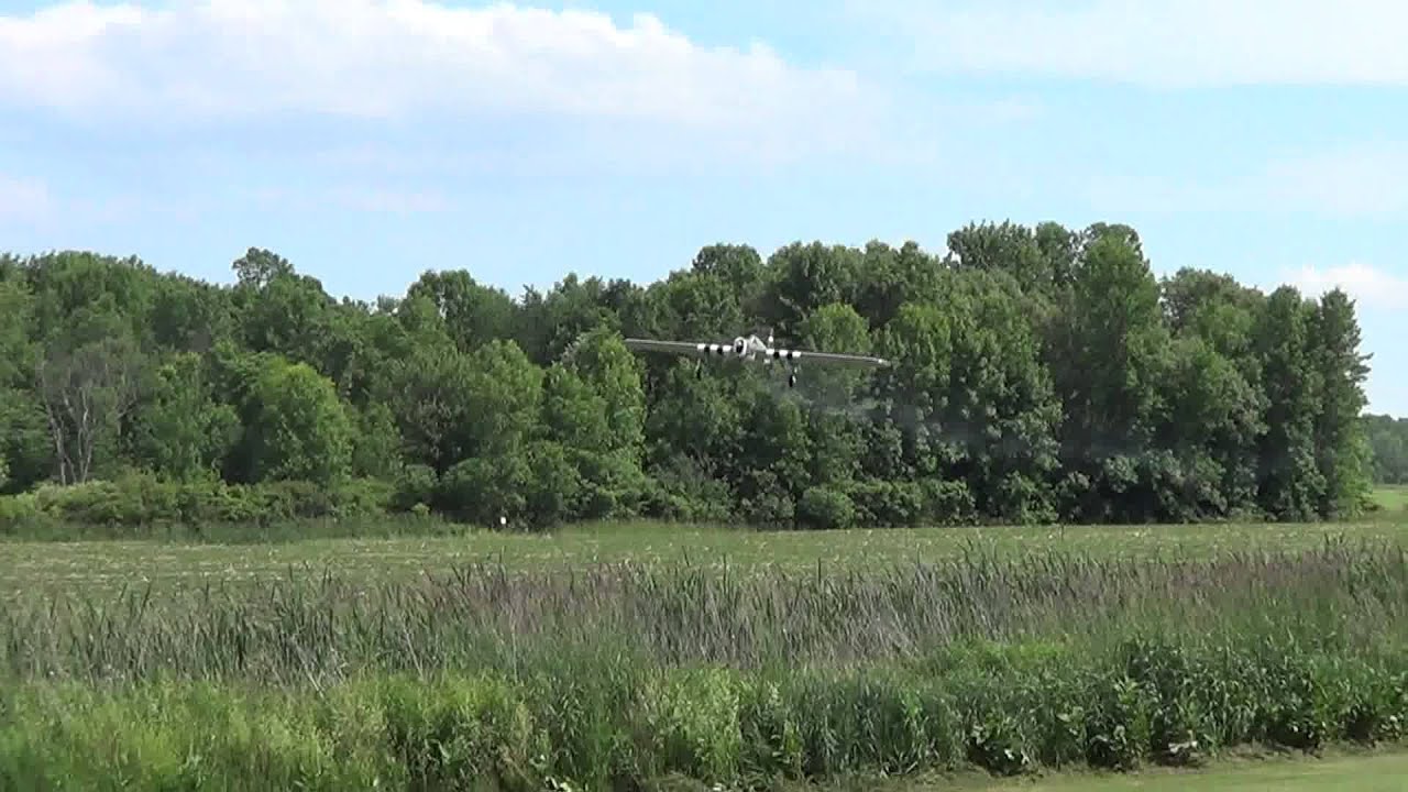 Control-line Stunt - P-47 Thunderbolt - YouTube