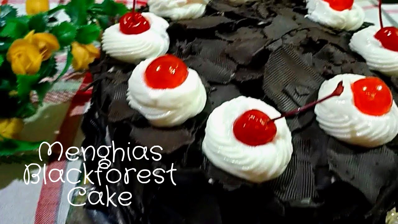 Menghias Cake Blackforest Ekonomis, Bisa Jadi Ide Jualan Cake Dirumah ...