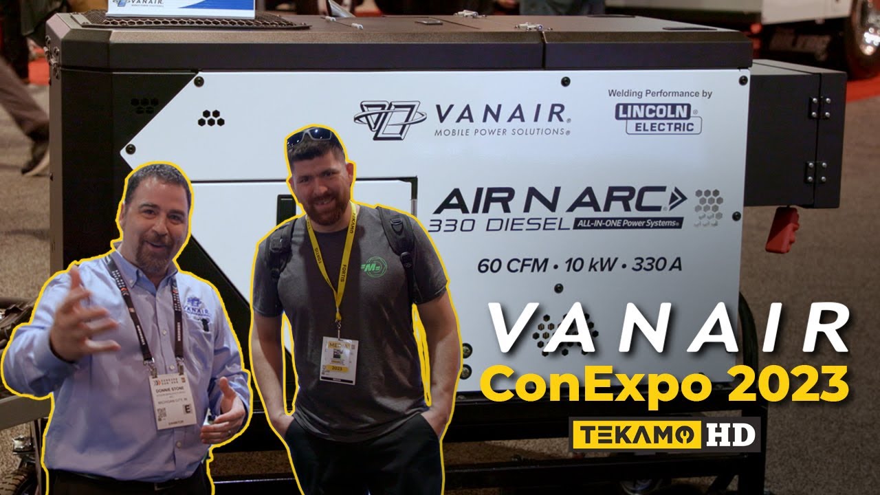 VANAIR EPEQ Electrified Power Equipment, Air N Arc 330 DIESEL All-In ...