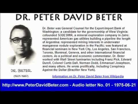 Dr. Peter Beter - Audio Letter - 1975-06-21 - YouTube