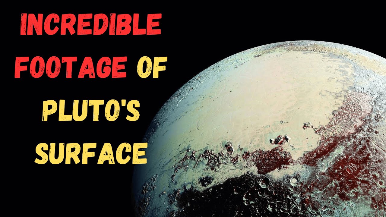 Incredible close-up images of Pluto's surface captured by the “New ...