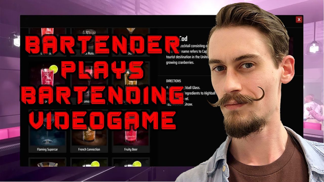 Bartender Streams: Bartending Hustle - YouTube