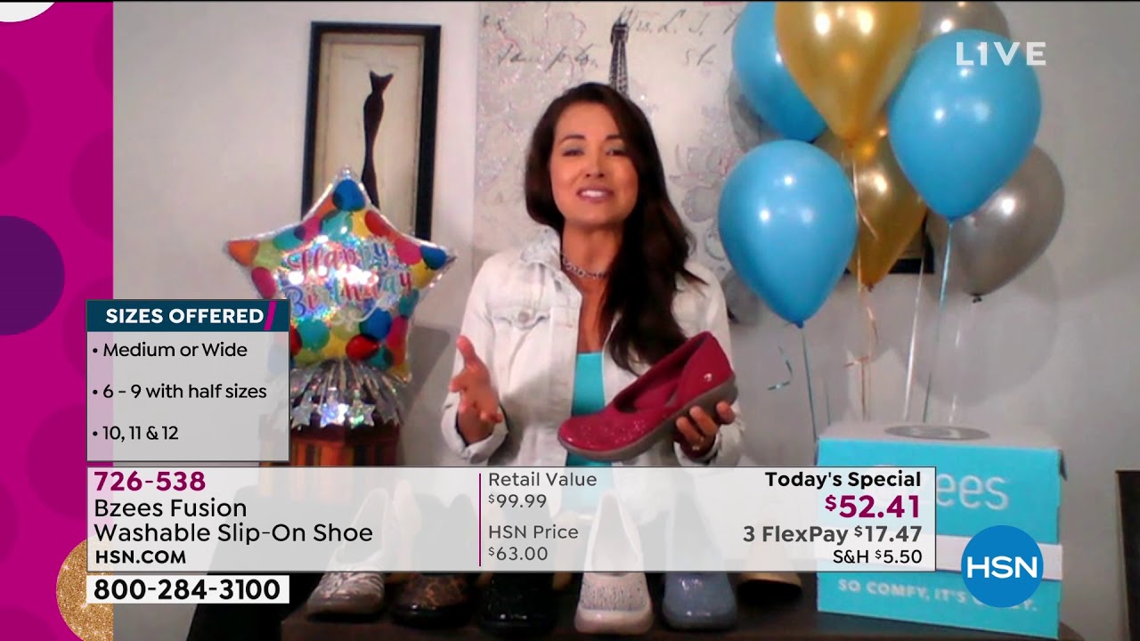 Bzees Fusion Washable SlipOn Shoe - YouTube