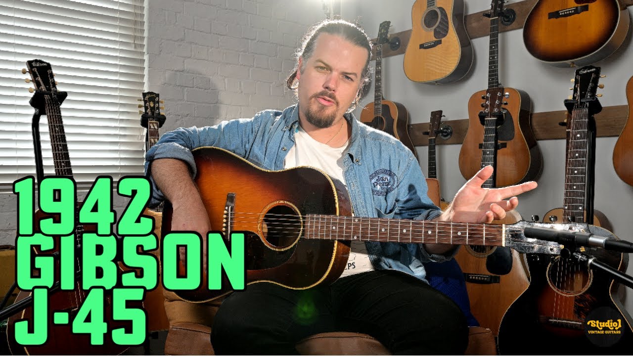 1942 Gibson J-45 | Nick Brightwell presents - YouTube