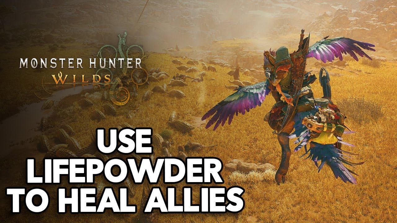 How to Use Lifepowder to Heal Allies in Monster Hunter Wilds - YouTube