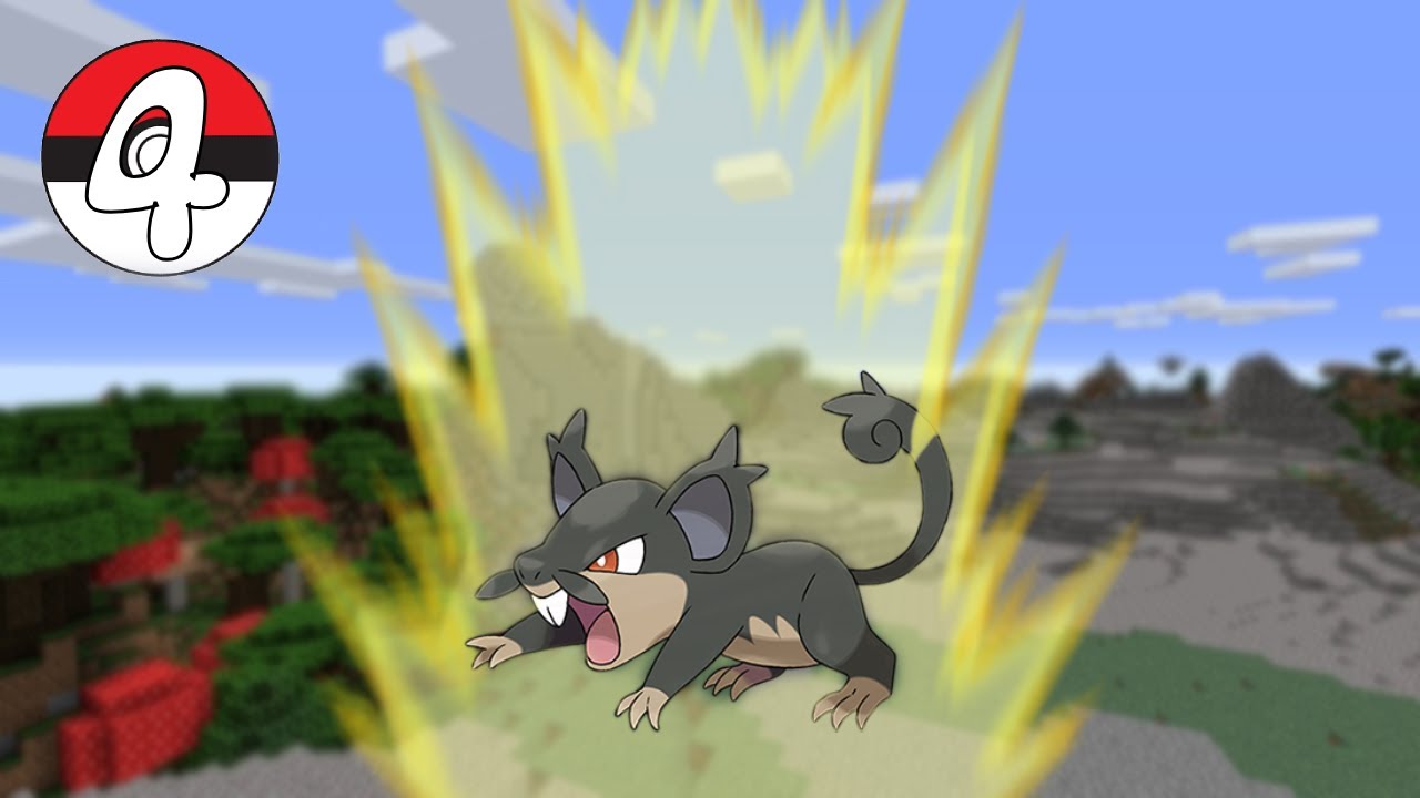 EL RATTATA MÁS PODEROSO!!!! PIXELMON Cap.4 - YouTube