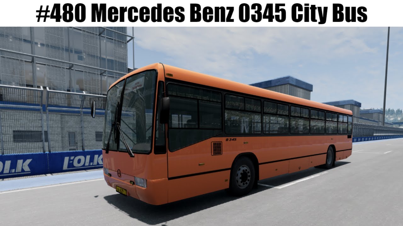 West Coast Trial: Mercedes Benz 0345 City Bus (Beamng Drive) - YouTube