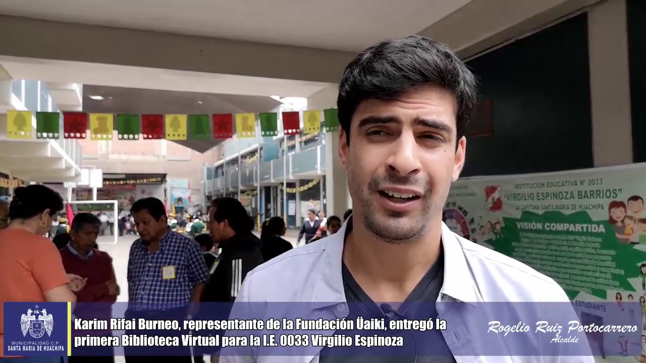 Karim Rifai, representante de la Fundación Üaiki - YouTube