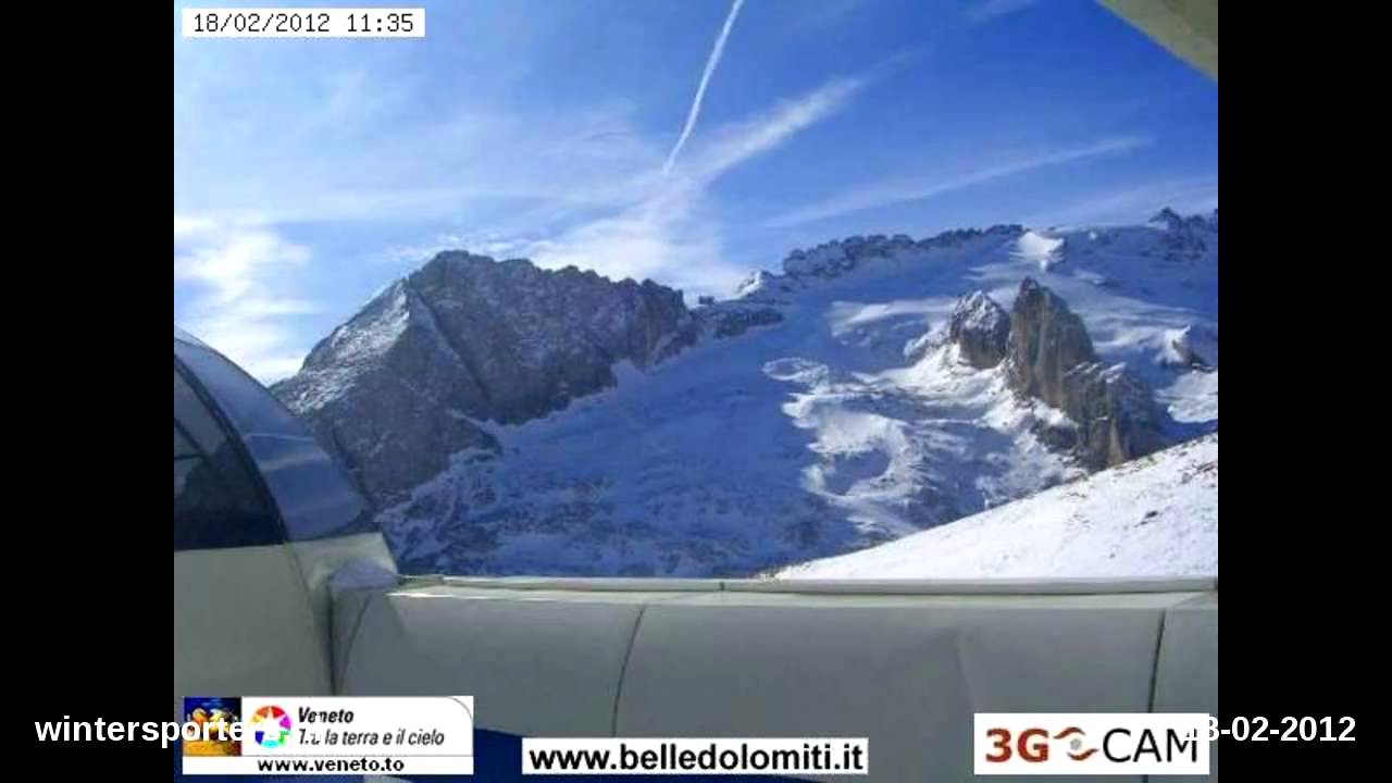 Arabba Marmolada webcam time lapse 2011-2012 - YouTube