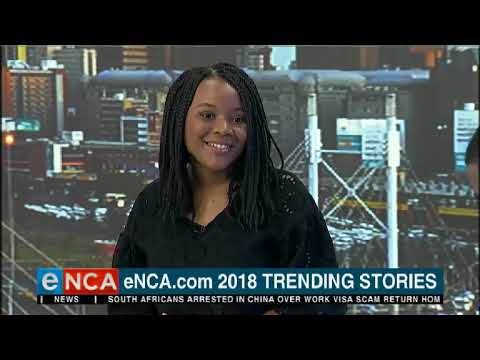 eNCA.com has released the ten most read stories of 2018