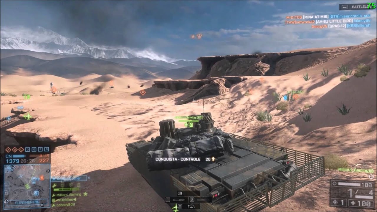 BF4 - Tank Capsule AP Bug, or Heli Scout invincible? - YouTube