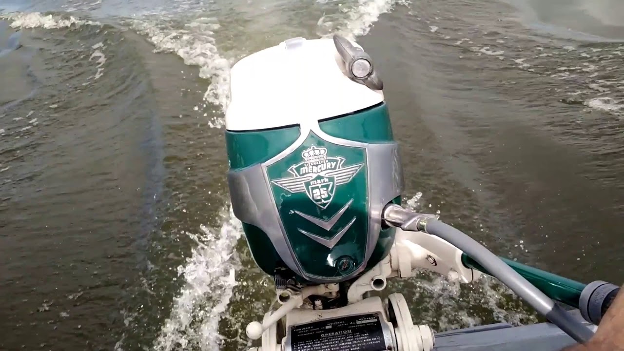 Kiekhaefer Mercury Mark 25 Hurricane - YouTube