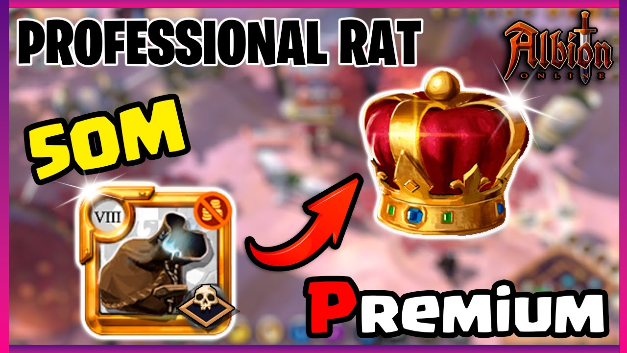 🐀I GET the PREMIUM in 2 DAYS by CHEATING🐀Solo RAT | Albion online ...