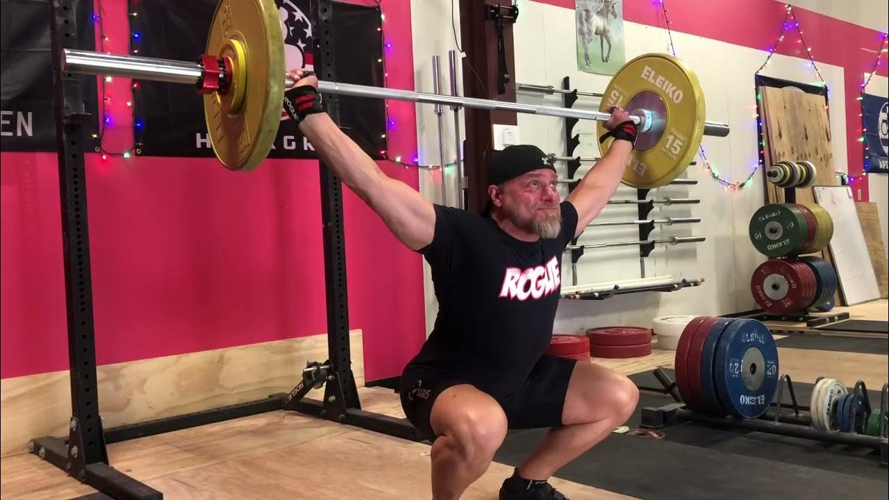2024-7-3 SP-SB-OHS 40-53kg Muscle Squat Snatch 40-57kg Hip Snatch 46-61kg BW 85kg - YouTube