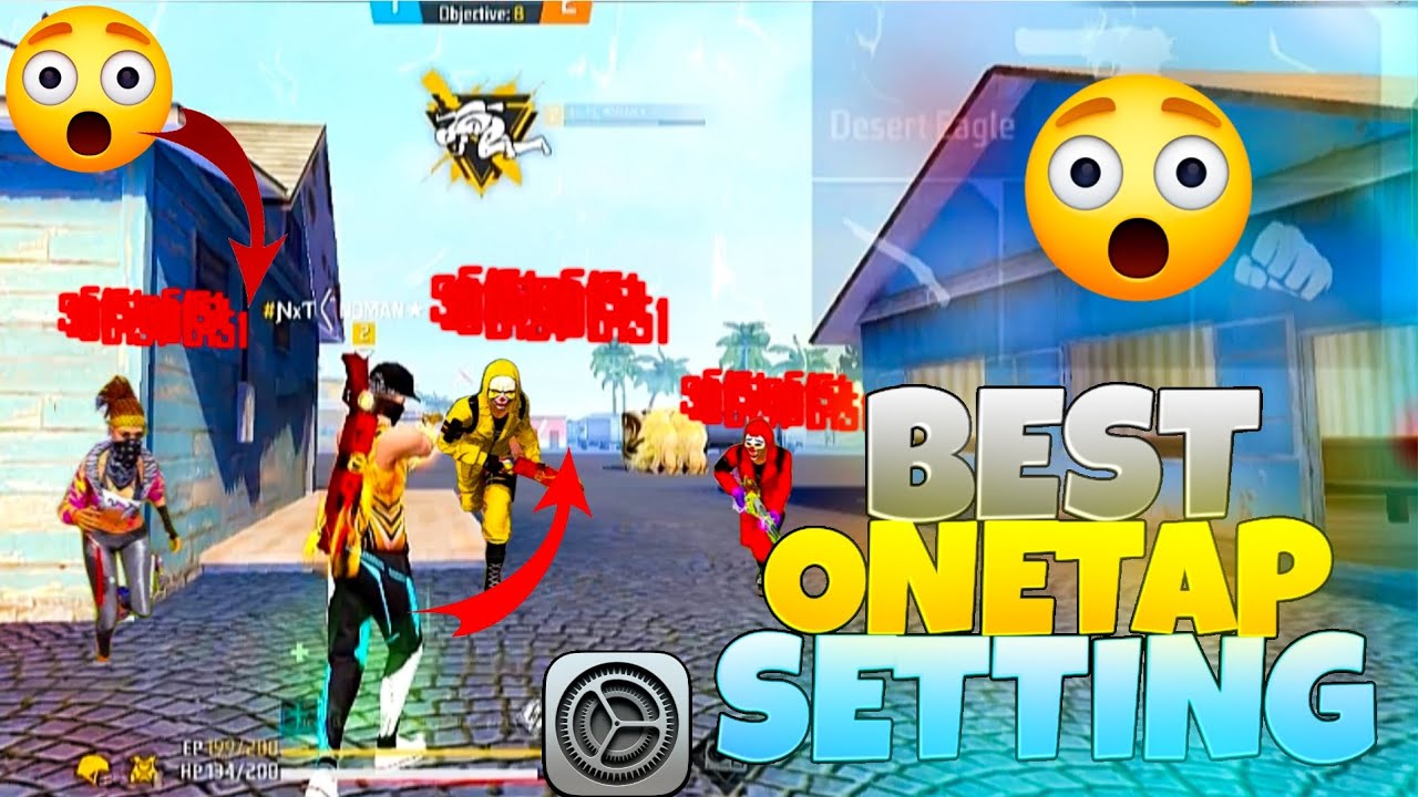 NEW ONE TAP SETTING ⚡ 99% HEADSHOT😱💯 - YouTube