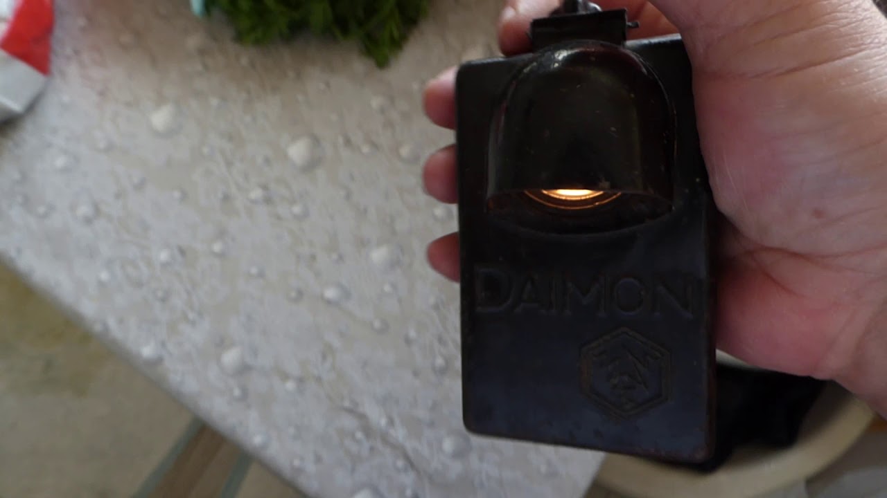 Original WWII German Daimon Flashlight Torch - YouTube