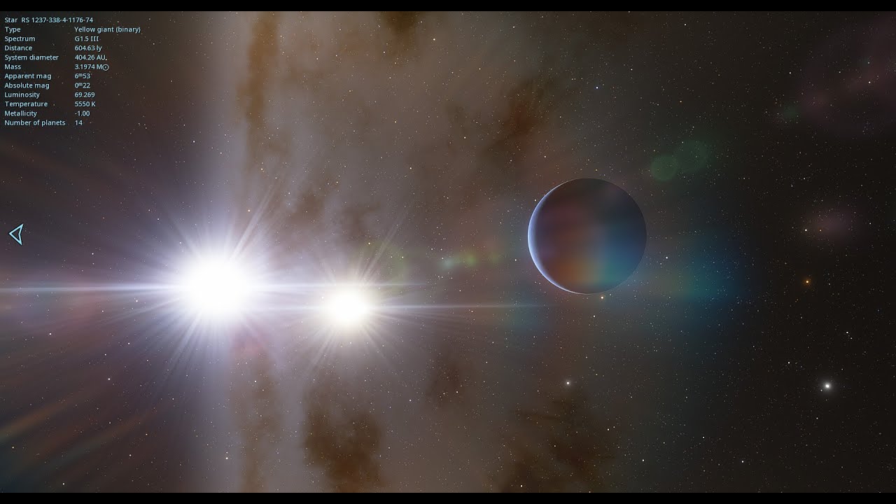 Exploring the game of the SpaceEngine - YouTube